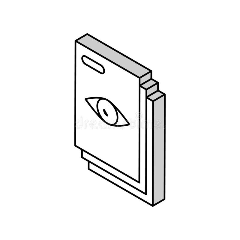Notary Document Reading Isometric Icon Vector Illustration Stock Vector ...