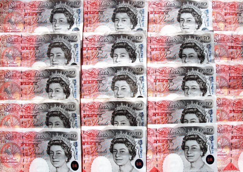Notas de banco inglesas. fotografia editorial. Imagem de esterlina ...