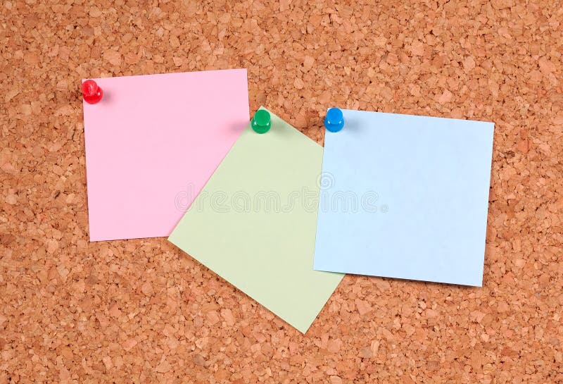 Notas de post-it imagen de archivo. Imagen de oficina, poste - 406077