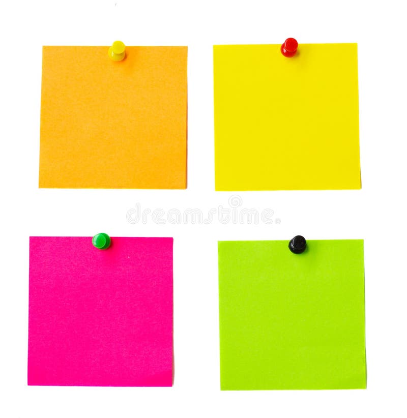 Notas de post-it imagen de archivo. Imagen de punta, ideas - 8224407