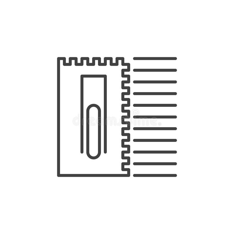 Notched Trowel Vector Concept Icon in Outline Style Stock Vector ...