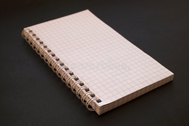 Retro school notebook stock photo. Image of notebook - 14255294