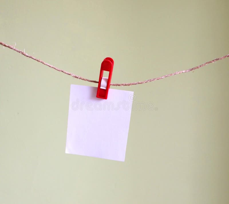 Note on Clothespin stock photo. Image of cutout, card - 2321226