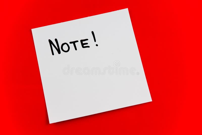 Important note stock photo. Image of essential, framed - 7977362