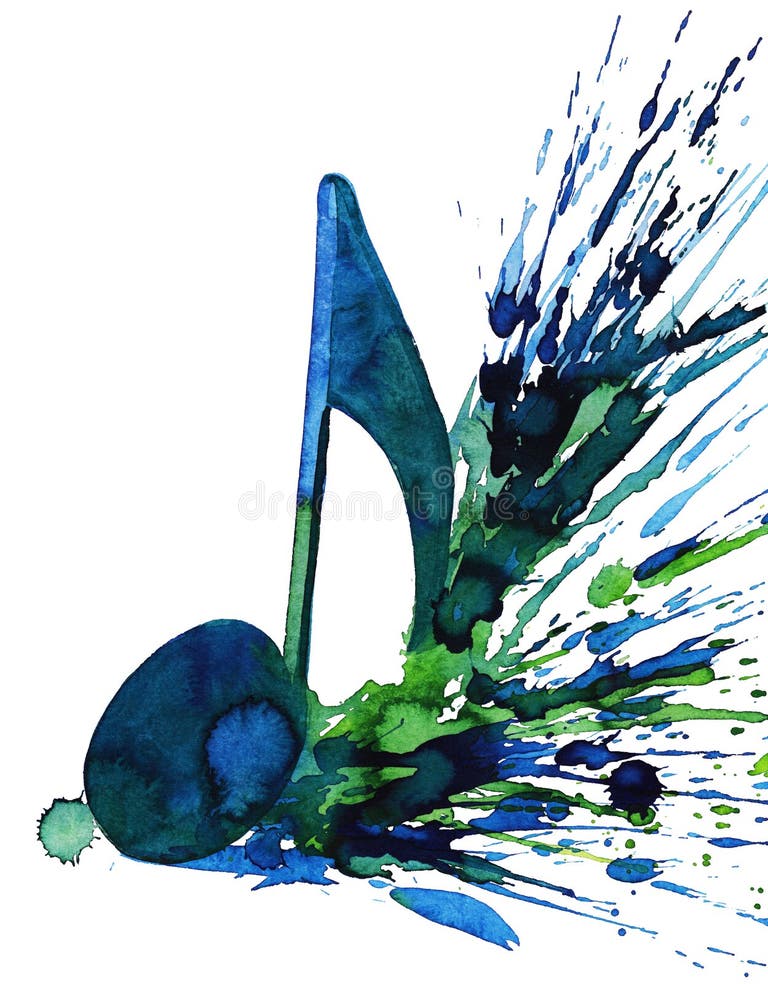 Music Note Splash Stock Illustrations – 1,426 Music Note Splash Stock ...