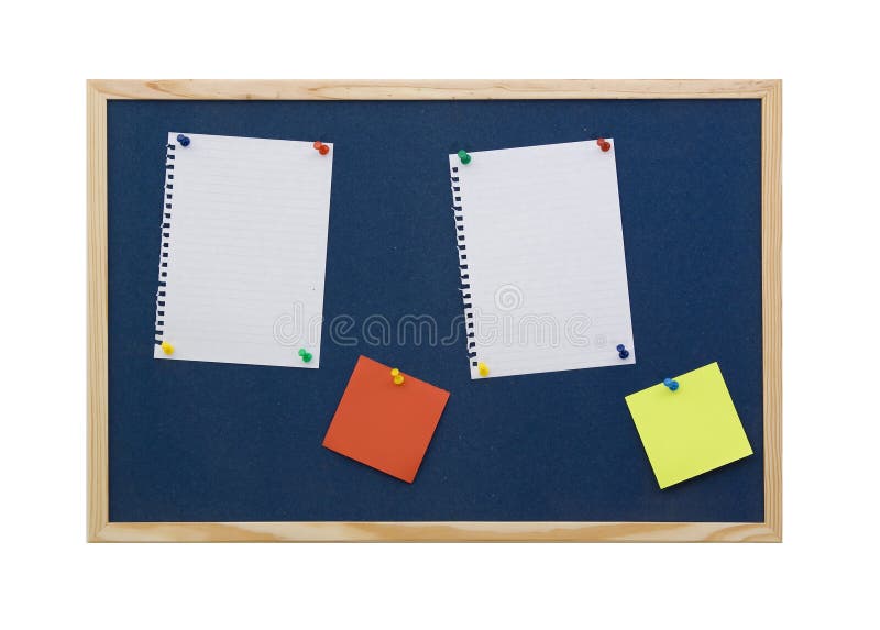 Note board stock photo. Image of message, nail, notice - 9538858