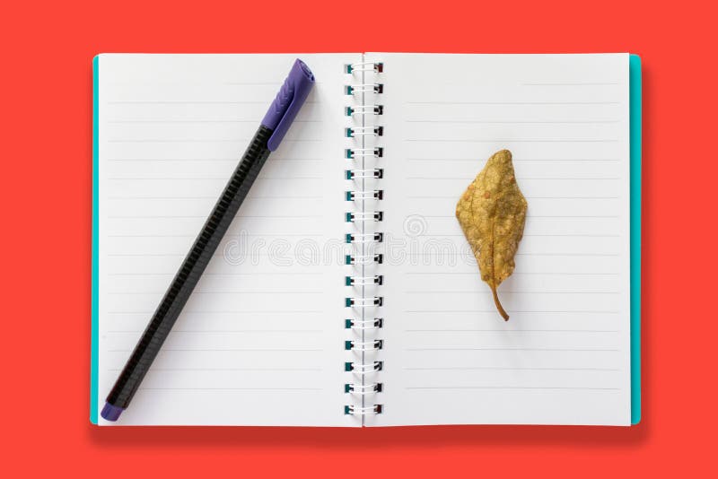 Plain Brown Note Book Cover Isolated on White Stock Image - Image of ...