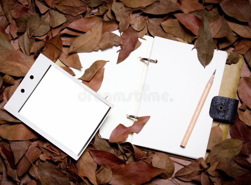 Note book stock image. Image of autumn, beautiful, abstract - 41386415