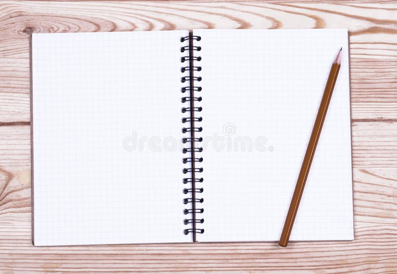 Note book on grunge wood stock photo. Image of clean - 65926714