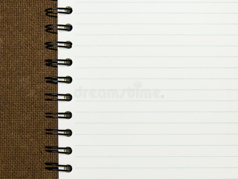 Note book on hard board stock photo. Image of blank, message - 37513884