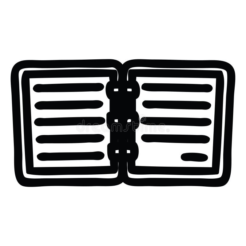 Spiral Bound Book Icon Stock Illustrations – 182 Spiral Bound Book Icon ...