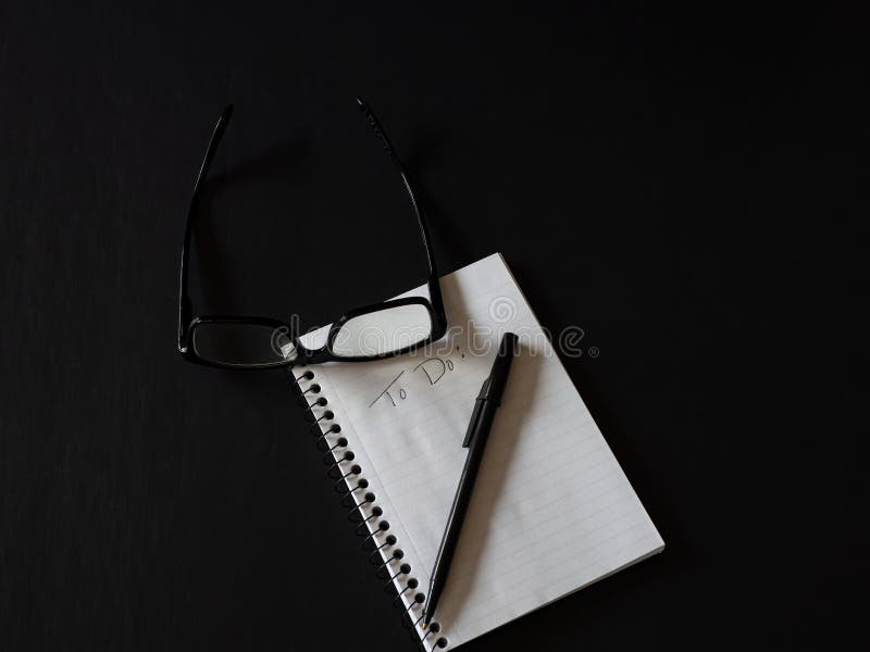 Note Book with Message of To Do List Stock Photo - Image of luxury ...