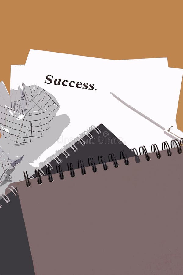 Note Book Paper Poster Style Stock Image - Image of book, notepad: 33045181