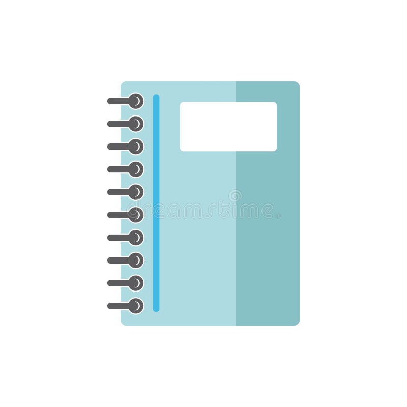 Note Book - Stationery Icon Vector Stock Vector - Illustration of icon ...