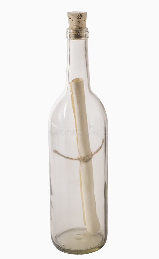 Note in a Bottle stock photo. Image of object, path, note - 29656442