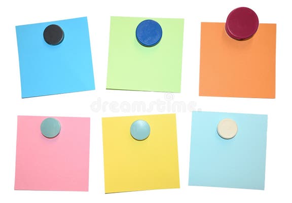 Note Bracket Paperclip Staple Note Pattern Paper Stock Illustration ...