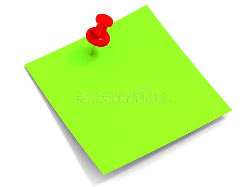 Note de rappel sur le mur illustration de vecteur. Illustration du ...