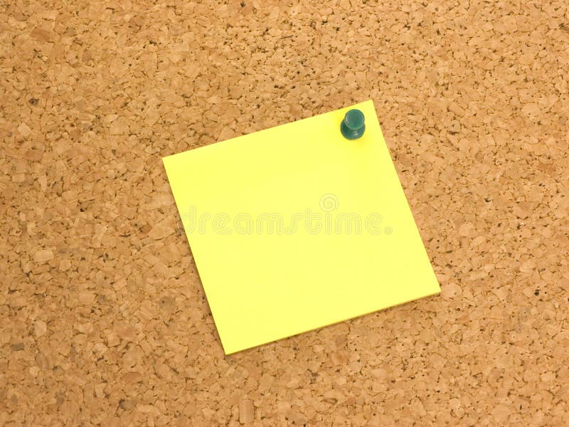 Post-it note stock photo. Image of label, bulletin, communication ...