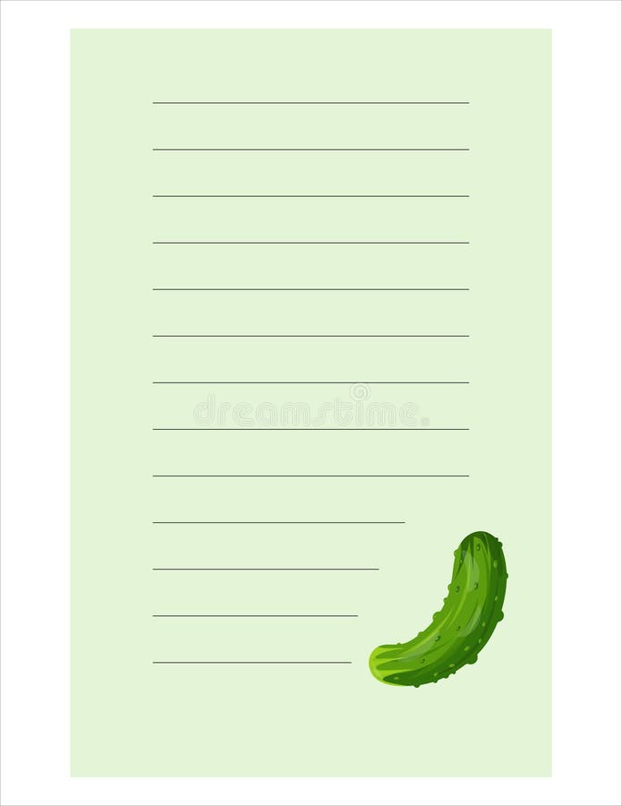 CUCUMBER Writing Vector Design on Blue Background Stock Illustration ...