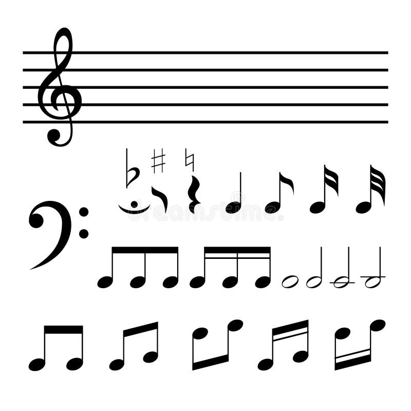 Gatti e musica di vettore illustrazione vettoriale. Illustrazione di ...