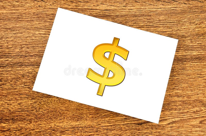 Note dollar symbol stock photo. Image of paper, posting - 26797556