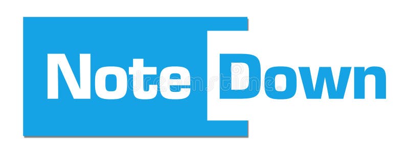 Note Down Green Blue Circular Bar Stock Illustration - Illustration of ...