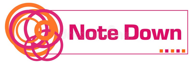 Write Down Notes Stock Illustrations – 198 Write Down Notes Stock ...