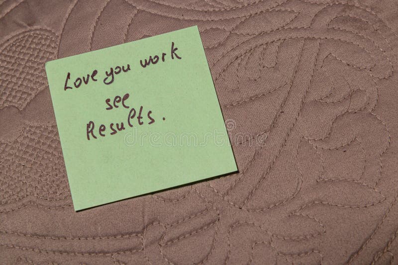Note Expressing Encouragement Placed on Textured Surface in a Cozy ...