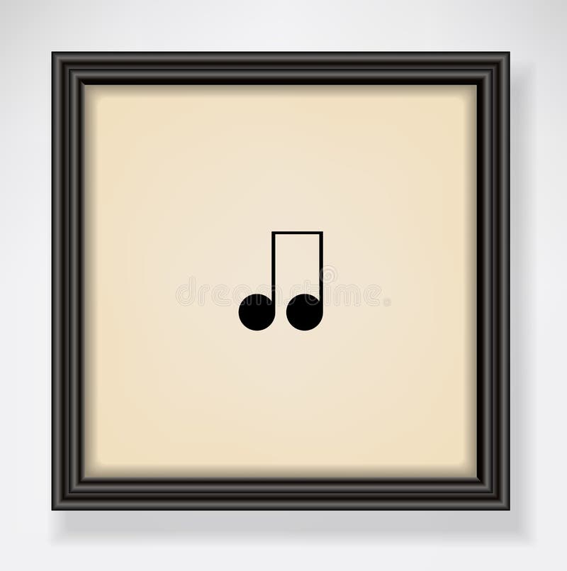 Note in frame stock vector. Illustration of border, note - 36669394
