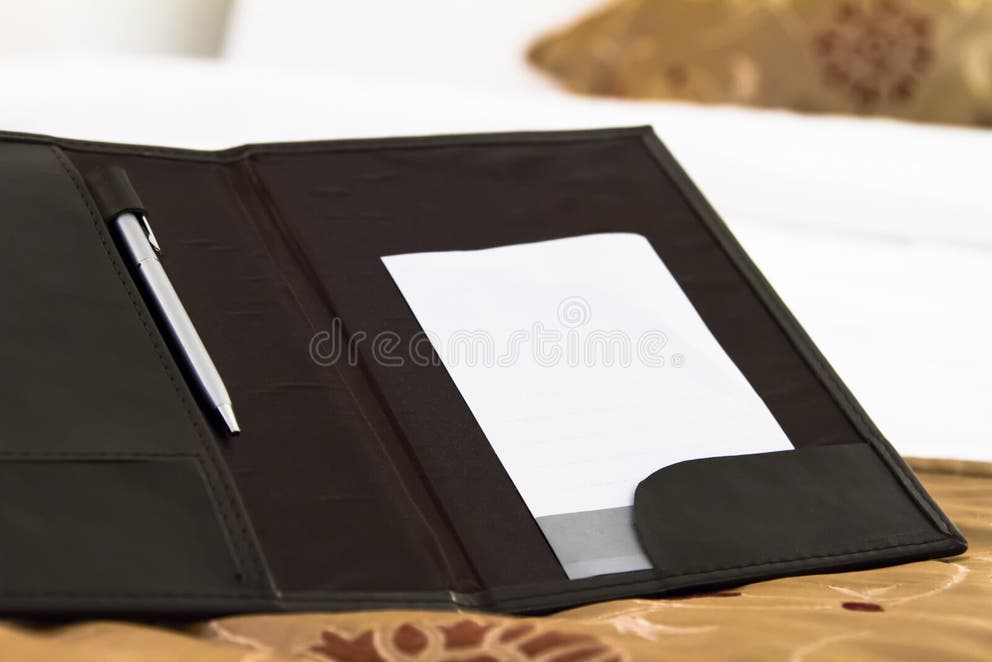 Note in Hotel Room stock image. Image of canvas, suite - 33046179