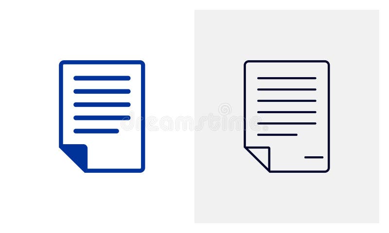 Note Icon Logo Vector Template, Education Icon Concepts, Creative ...