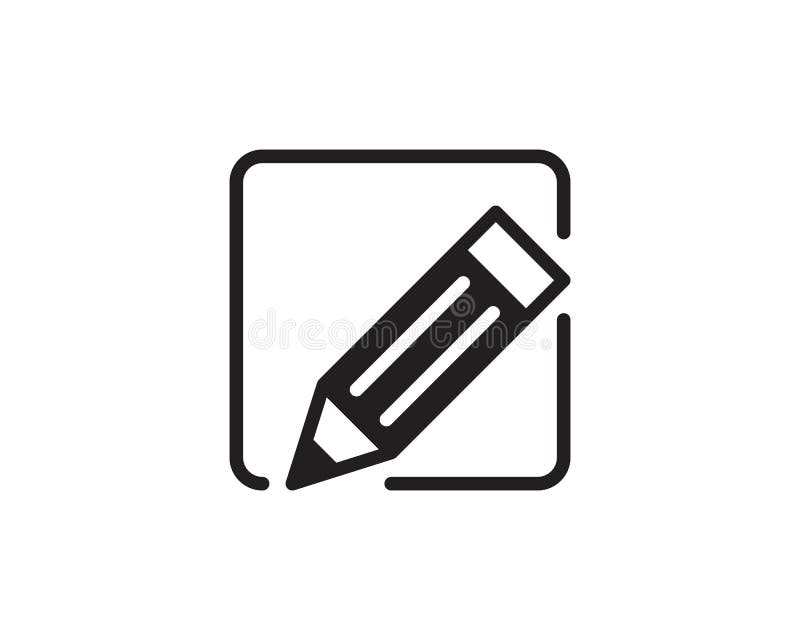 Note Icon Vector Sign. Paper Message or Document Page Stock Vector ...