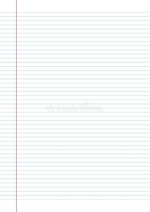 Note Line Paper. stock vector. Illustration of color - 84190161