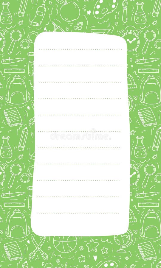 Note List Template for Planner, To Do List, Bullet Journal Content ...