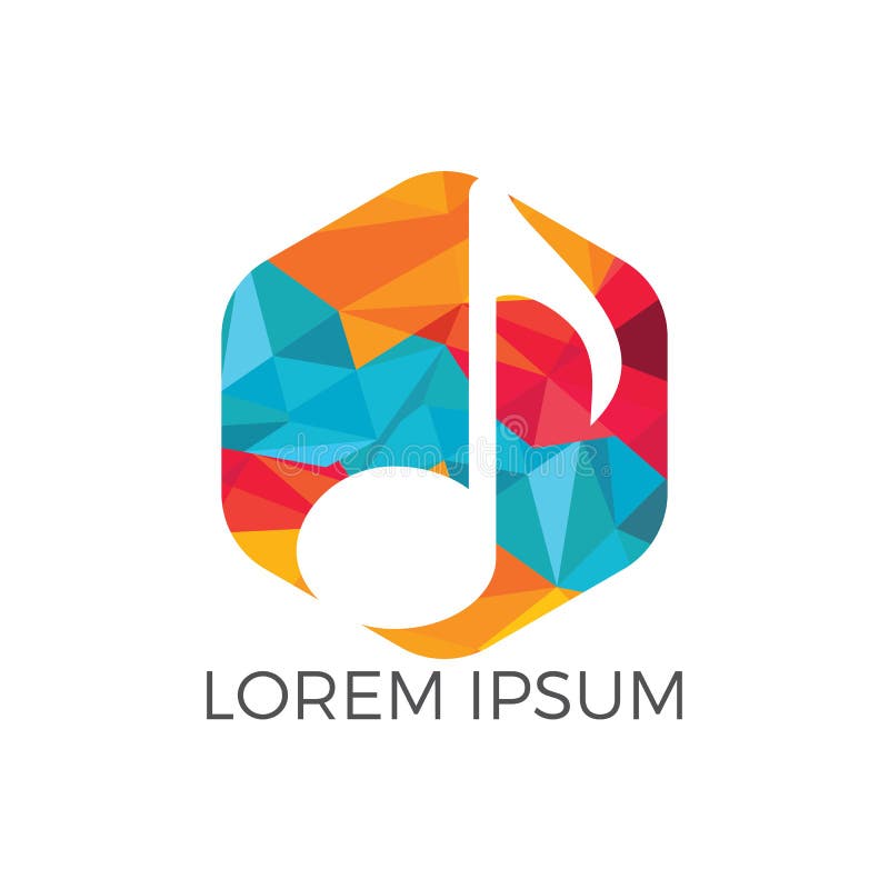 Music Logo Vector. Musical Key Note Template Logo. Stock Vector ...