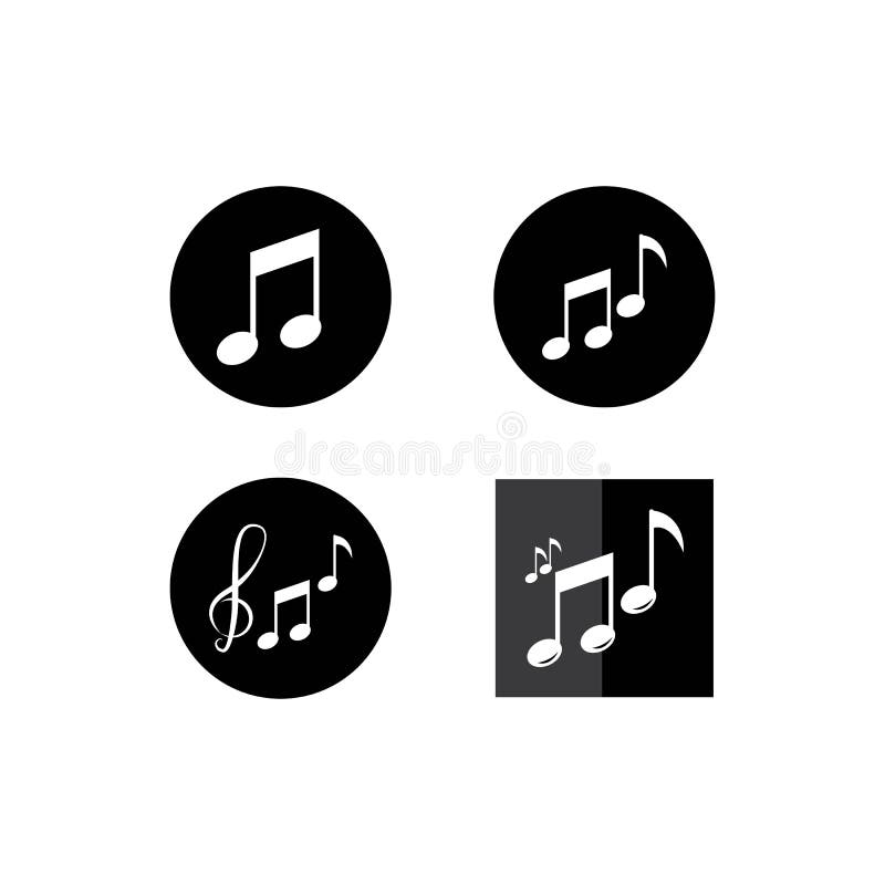 Note logo stock vector. Illustration of musical, quaver - 193970907
