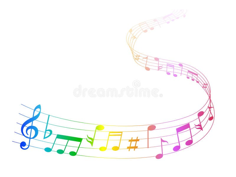 Note music score stock vector. Illustration of mark, circle - 40696369