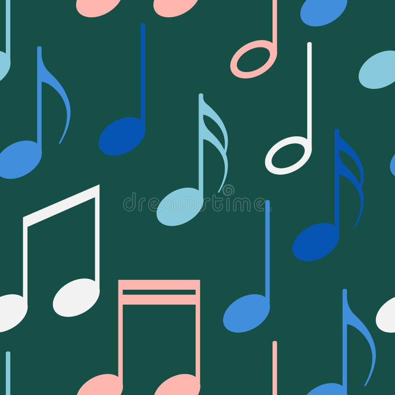 Background Green Musical Notes Stock Illustrations – 1,318 Background ...