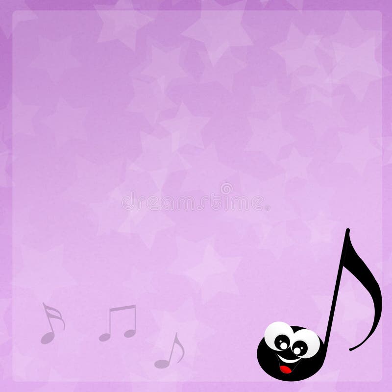 Sad Cartoon Musical Note stock vector. Illustration of note - 47755233