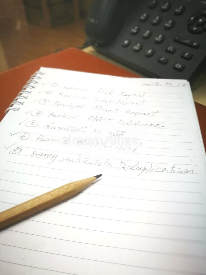 Note stock image. Image of note, writing, complete, task - 136754147