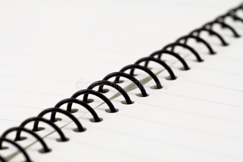 Note pad stock photo. Image of office, ring, supply, memo - 12855642