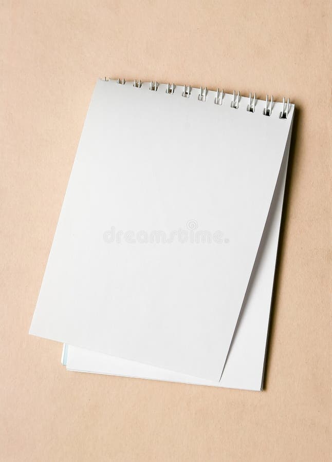 Blank Notepad stock image. Image of blog, copy, binder - 36088979