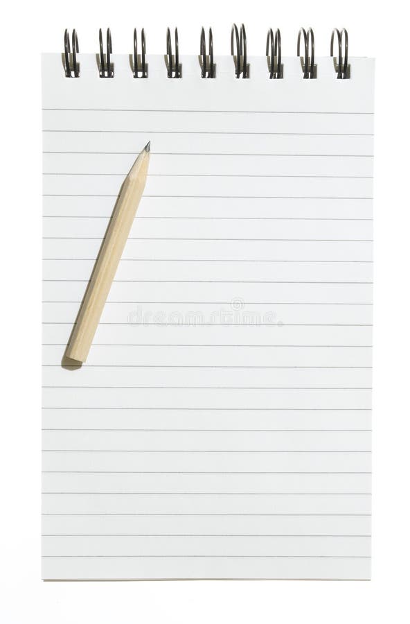 Note pad stock image. Image of vertical, white, note - 46039399