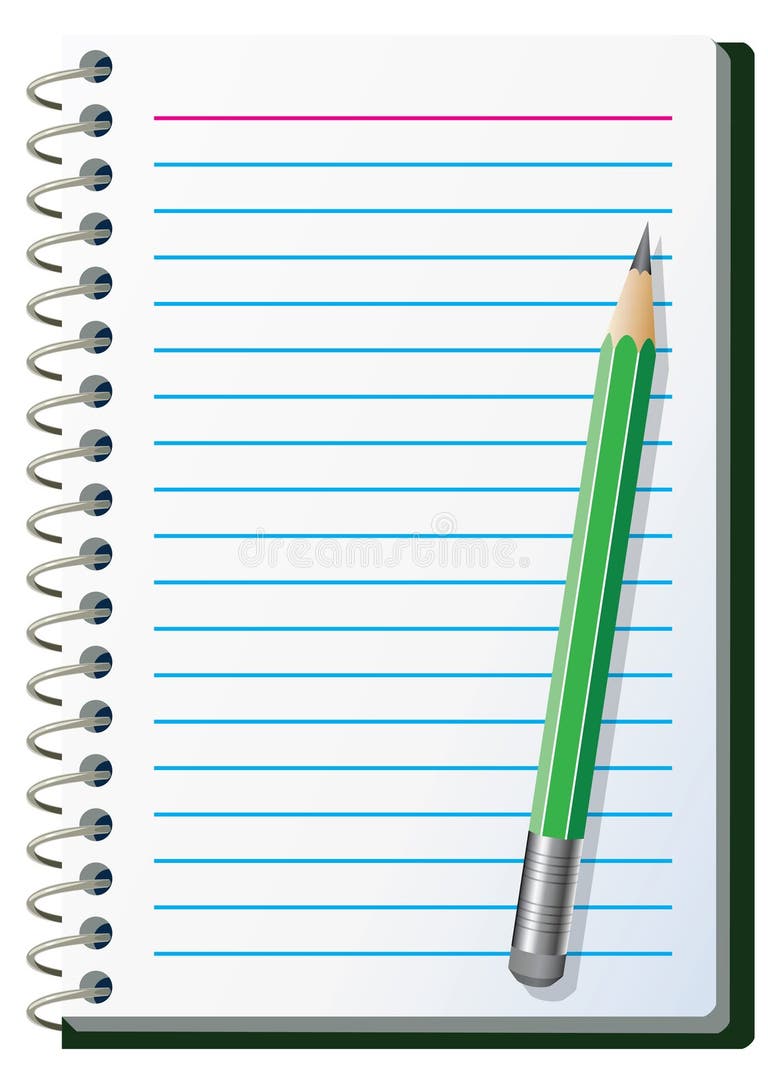 Note Pencil Stock Illustrations – 69,422 Note Pencil Stock ...