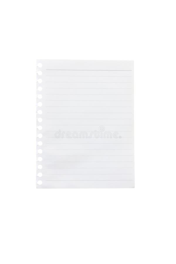 Note Paper Sheet with Lines Stock Vector - Illustration of message ...