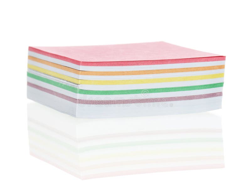 Stack of Post-it Notes stock image. Image of office, note - 29578361