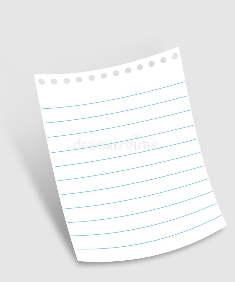 Note paper stock illustration. Illustration of company - 3517962