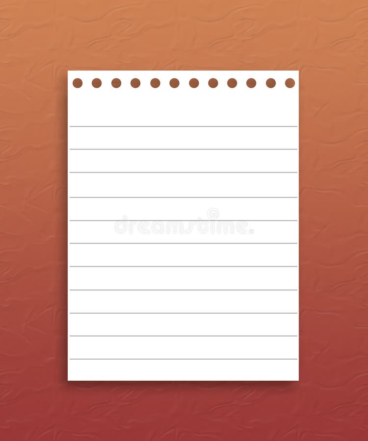 Note paper stock illustration. Illustration of company - 3517962