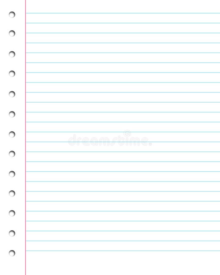 Vintage Blank note paper stock illustration. Illustration of diary ...