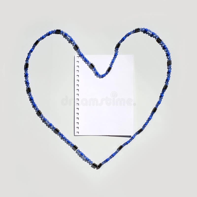Note Paper Blank on Fridge with Shape Heart Magnet, Square Image Stock ...